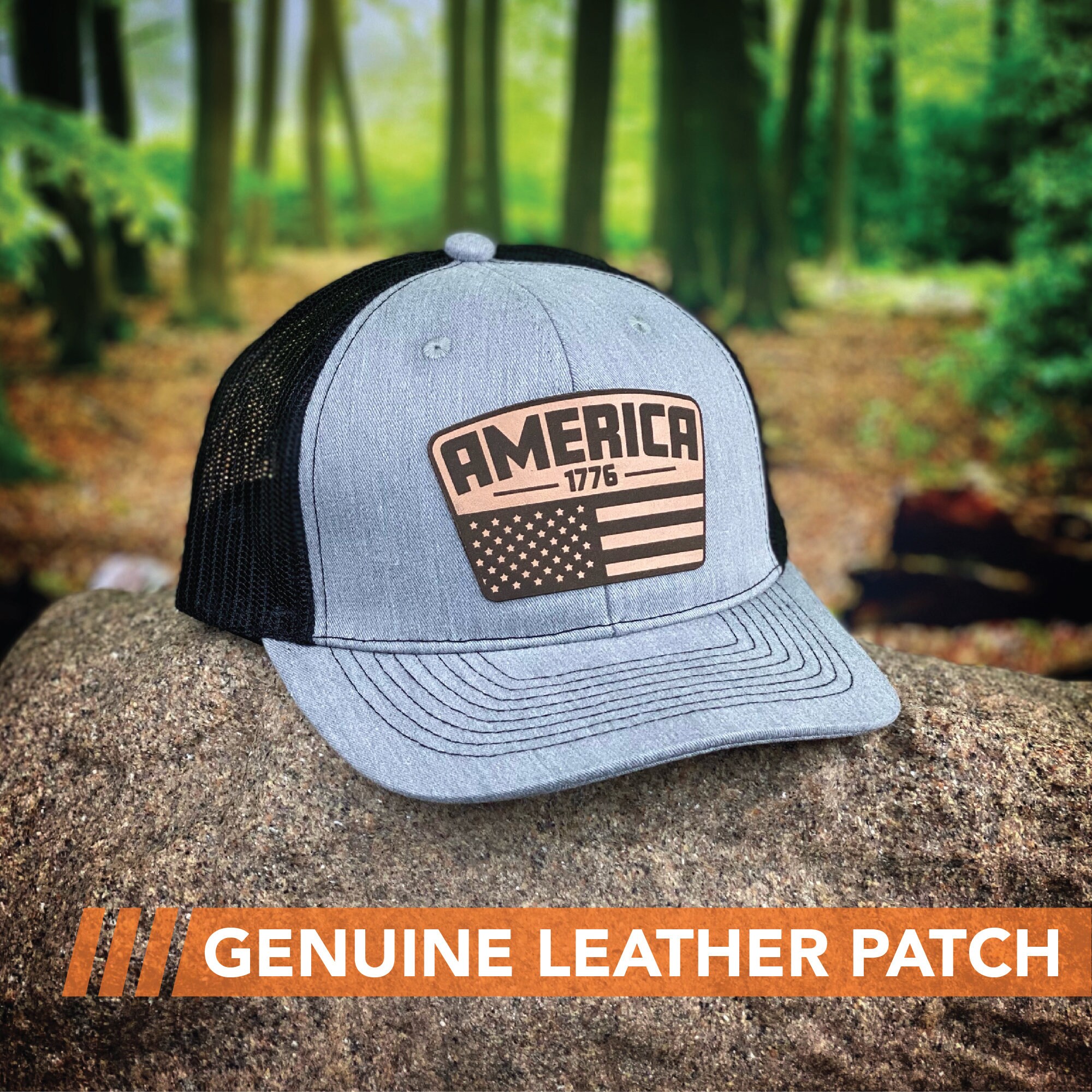 America 1776 Hat, America Trucker Hat, 1776 Trucker Hat, USA Patriotic ...