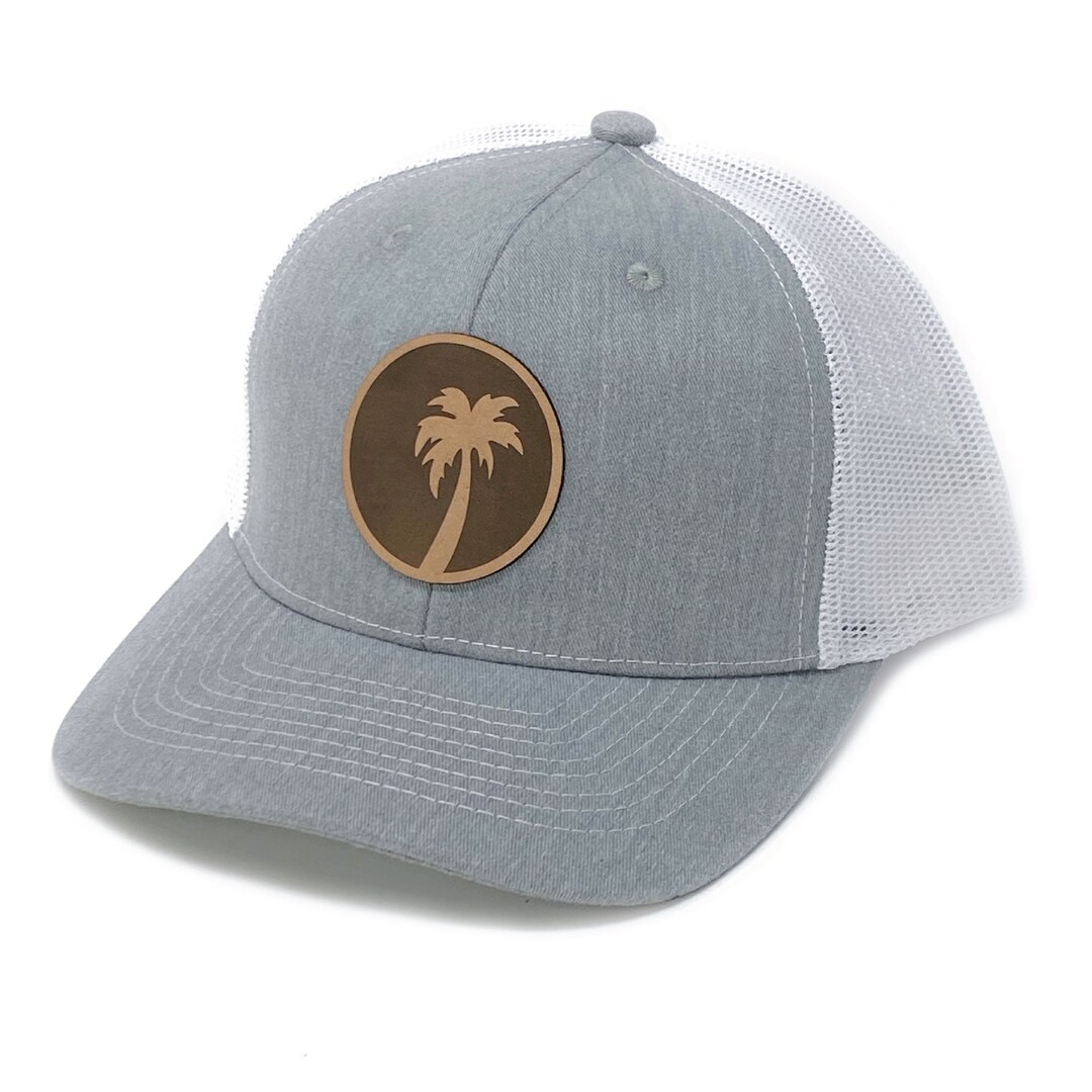 Palm Tree Trucker Hat, Palm Tree Hat, Beach Trucker Hat, Trucker Hats ...