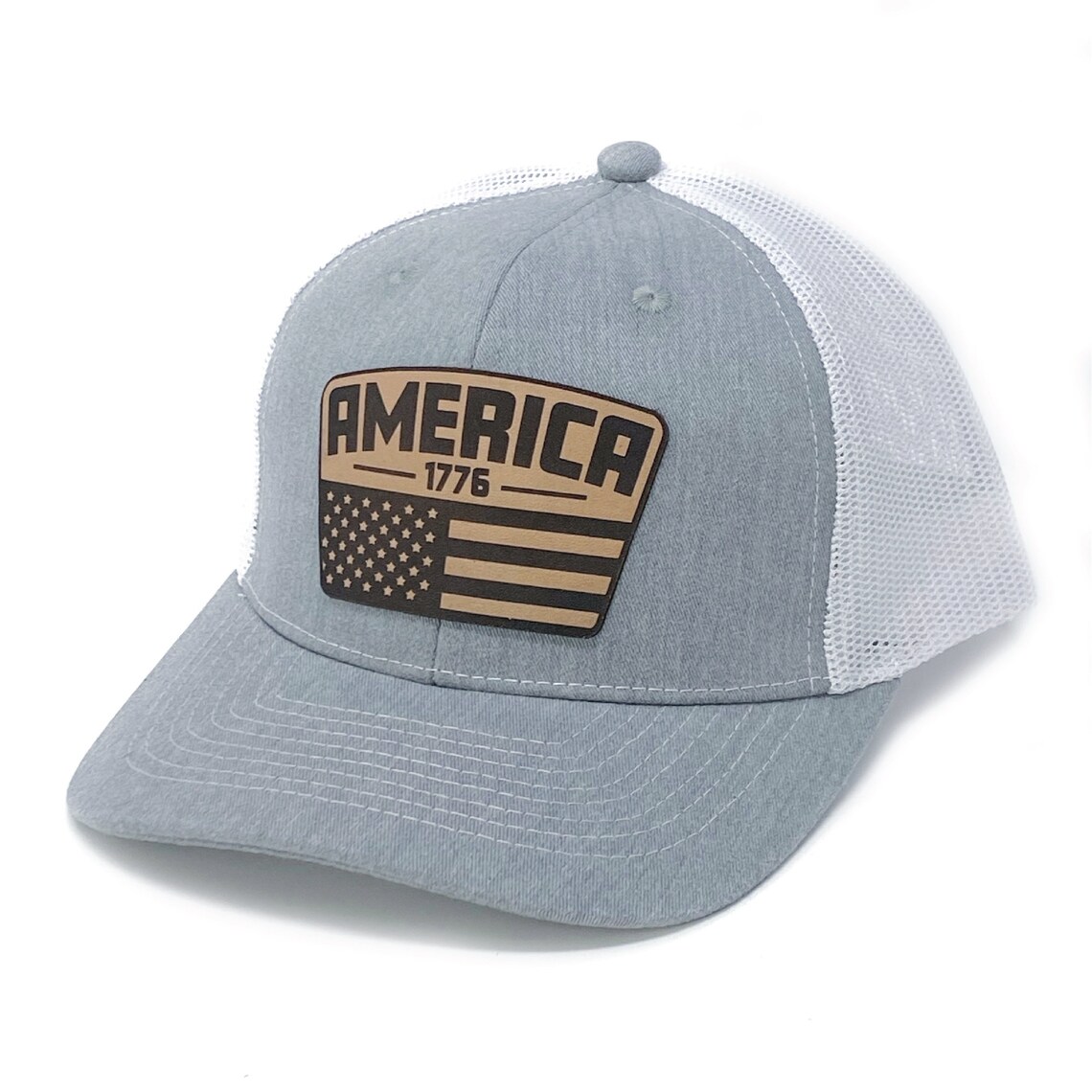 America 1776 Hat, America Trucker Hat, 1776 Trucker Hat, USA Patriotic ...