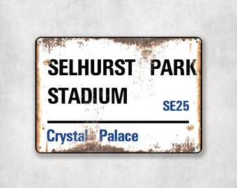 Selhurst Park Sign - Etsy