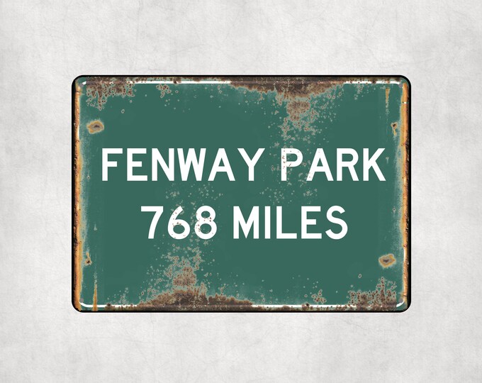 Boston Red Sox Fenway Park Custom Hand Painted Cold Beer Concession ...