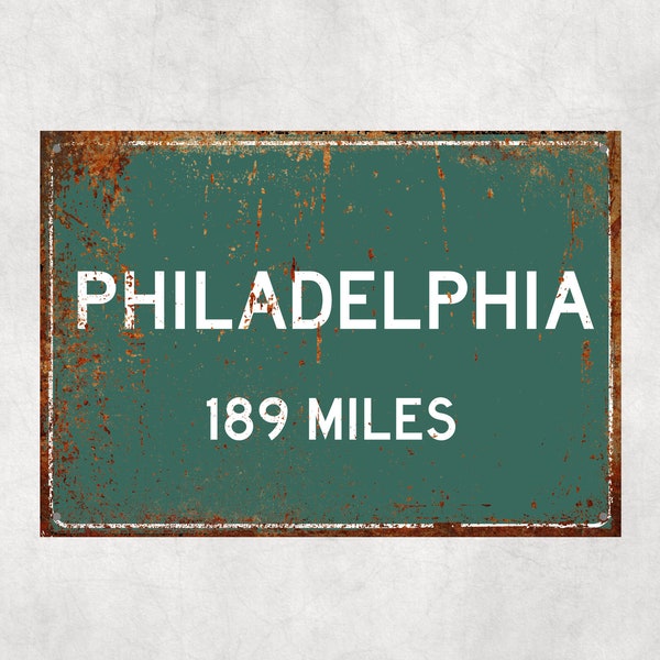 Philadelphia Signs - Etsy