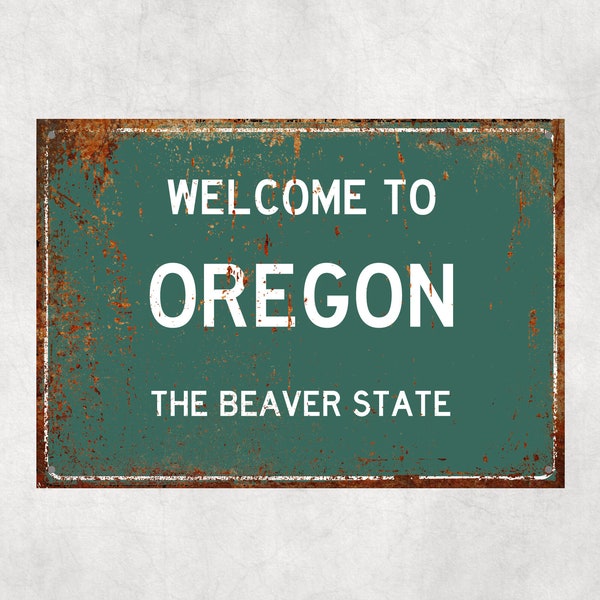 Oregon Sign - Etsy