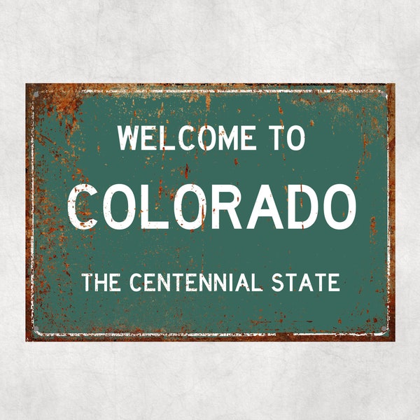 Welcome to Colorado - Etsy