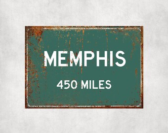 Memphis Wall Sign City Skyline Wall Decor Tennessee Wall - Etsy