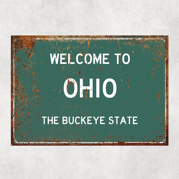 Ohio State Sign - Etsy