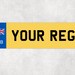 Create Your Own UK Metal License Plate GB, Custom License Plate Gift ...