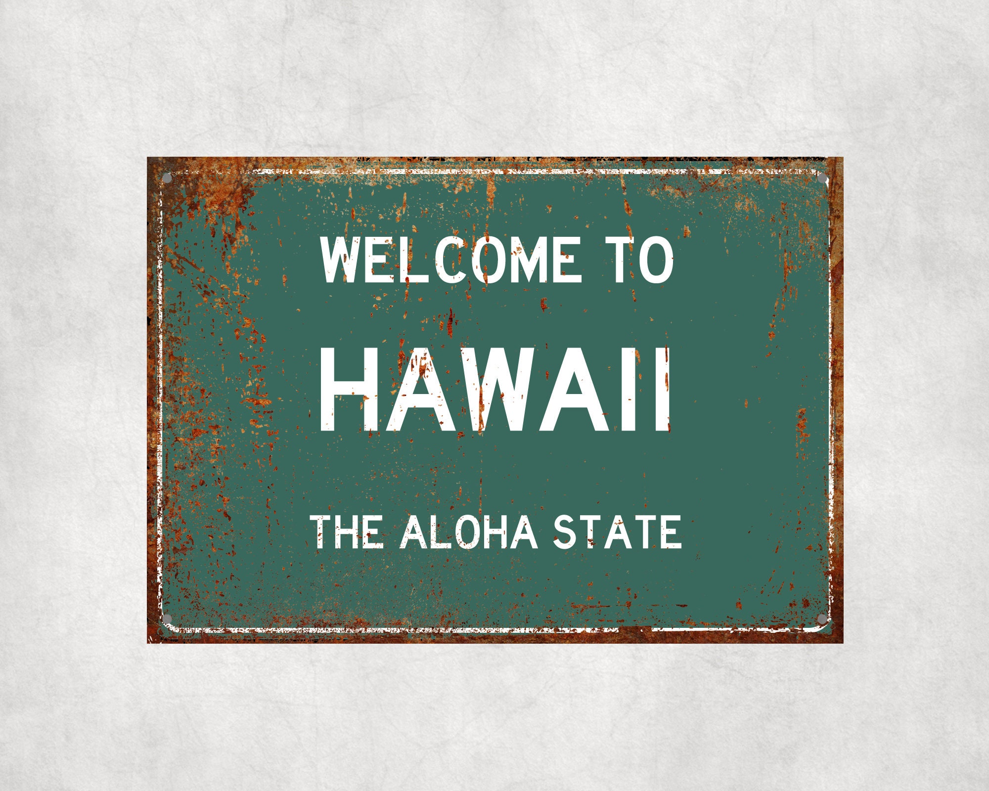 Aloha Street Sign