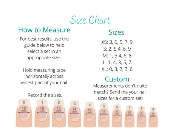 Blue Ice Press on Nails Size Medium Fake Nails Gel Polish Press on Ready to Ship Etsy
