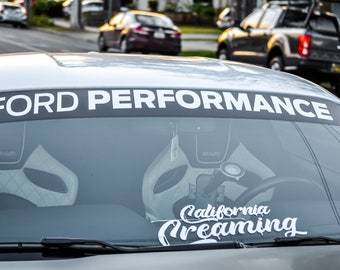 Ford Performance Windshield Banner - Etsy