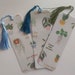 Cute Plant Bookmarks | Plant Lovers Bookmarks - Etsy