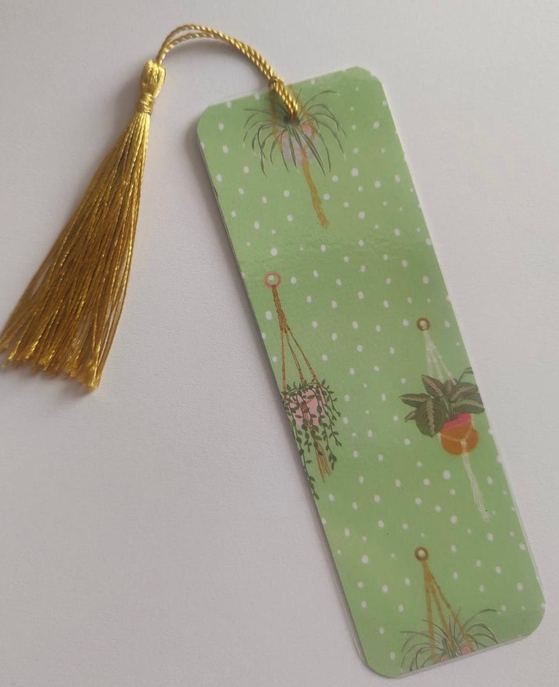 Cute Plant Bookmarks | Plant Lovers Bookmarks - Etsy