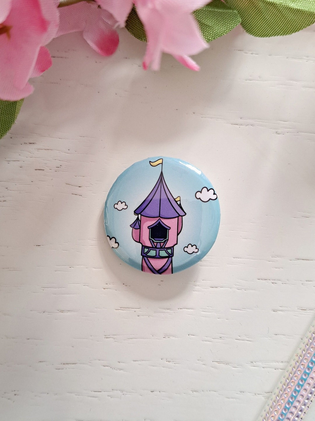 Magical Tower 32mm Badge Button Badge Pin Badge - Etsy