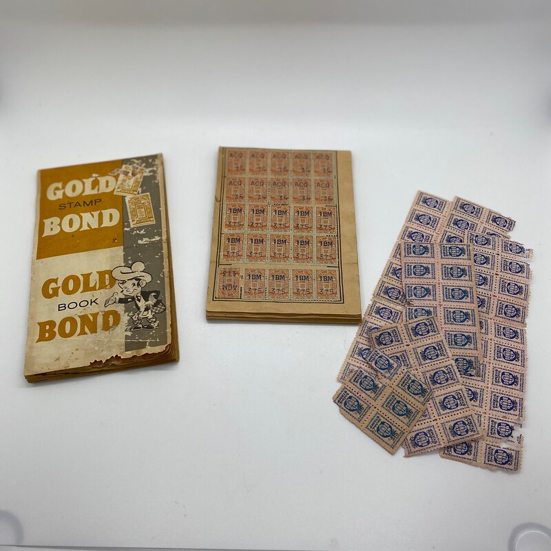 Gold Bond Stamps - Etsy