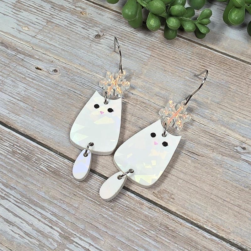 Cat Turkey Earring - Etsy