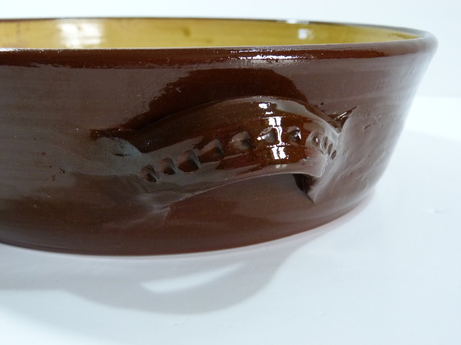 Layham Pottery, John Brownhill, 10 Serving Dish, Wheat Ear Motif, 1974 ...