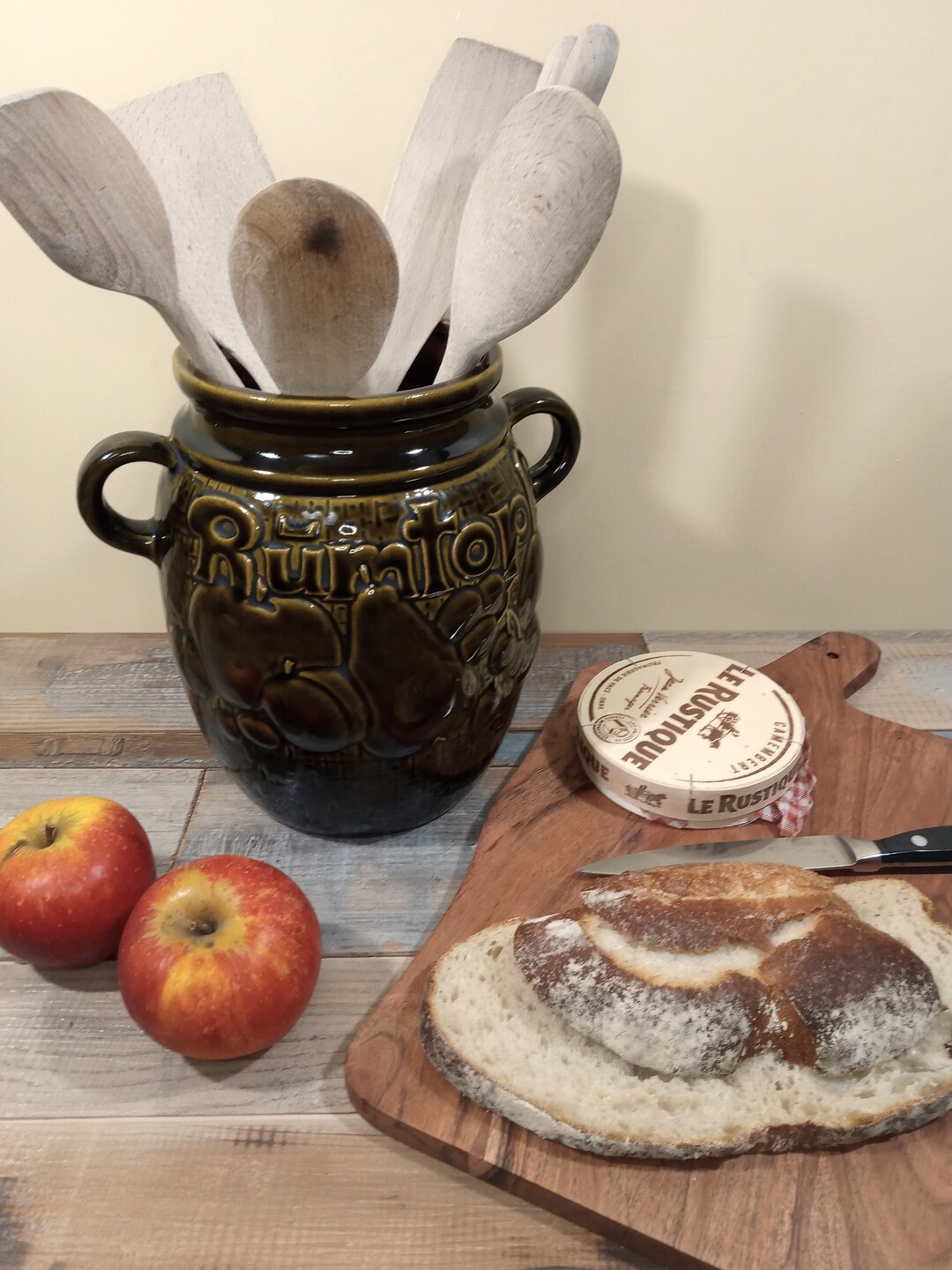 Vintage Scheurlich-keramik Rumtopf Jar, Emerald Green West German Mid ...