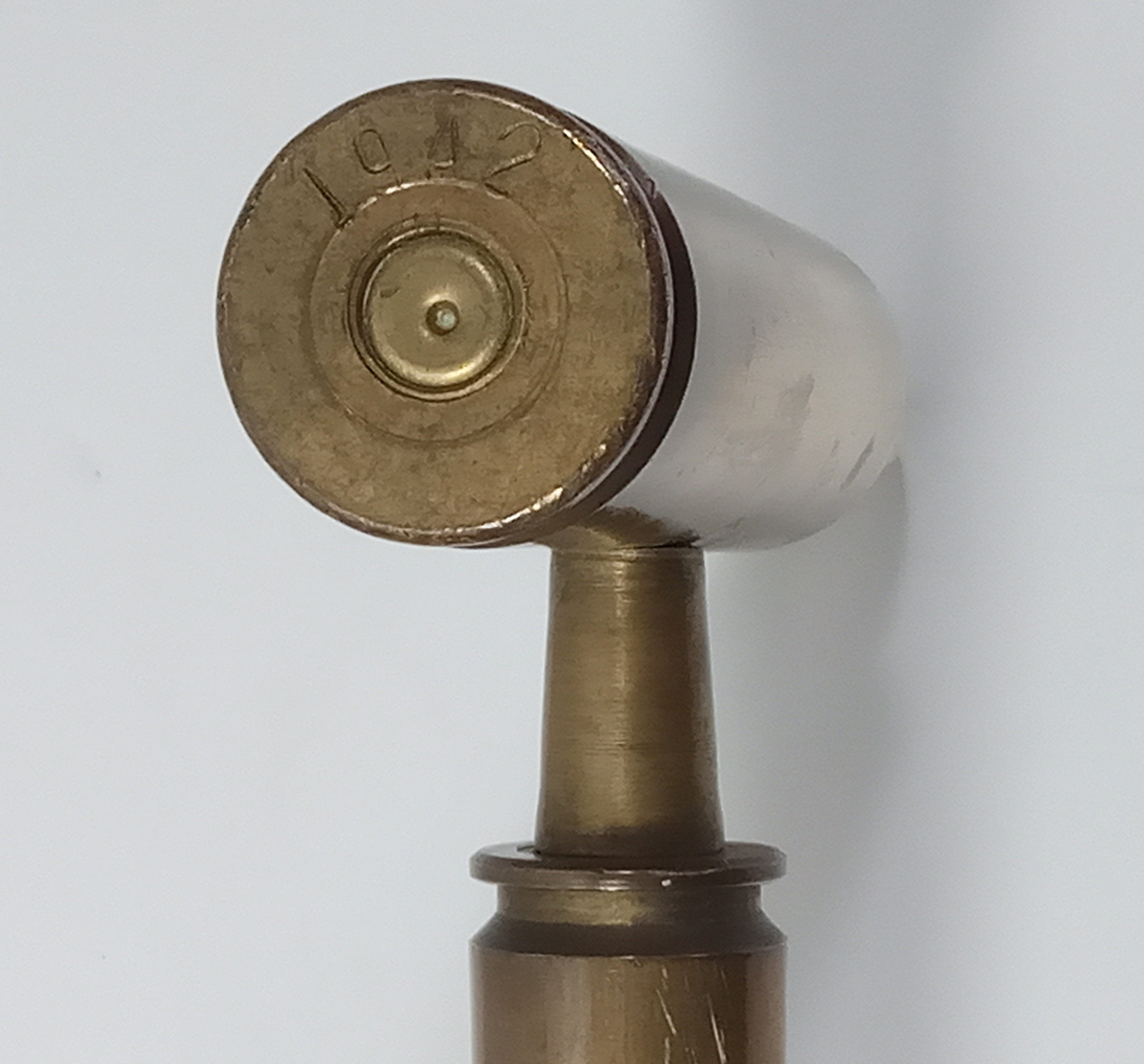 Unique WW2 Trench Art Walking Stick, De-activated 1942 Shell Case ...