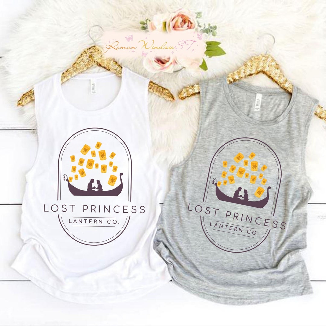 Tangled Tank Top Rapunzel Tank Top Lost Princess Tank - Etsy