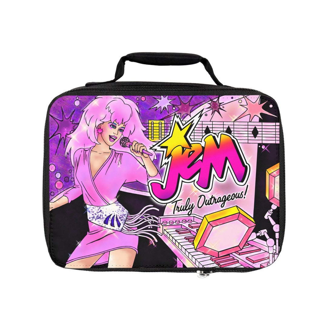 Jem and the Holograms Vintage Style Jem Lunch Bag - Etsy