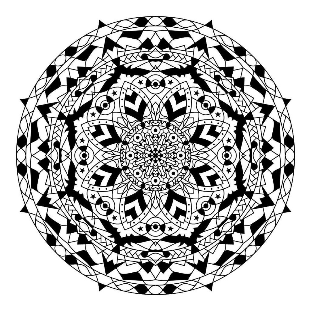 200 Printable Mandala Colouring Pages for All Ages - Etsy
