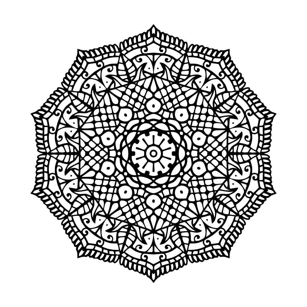150 Printable Mandala Colouring Pages for All Ages + 150 New Pages ...