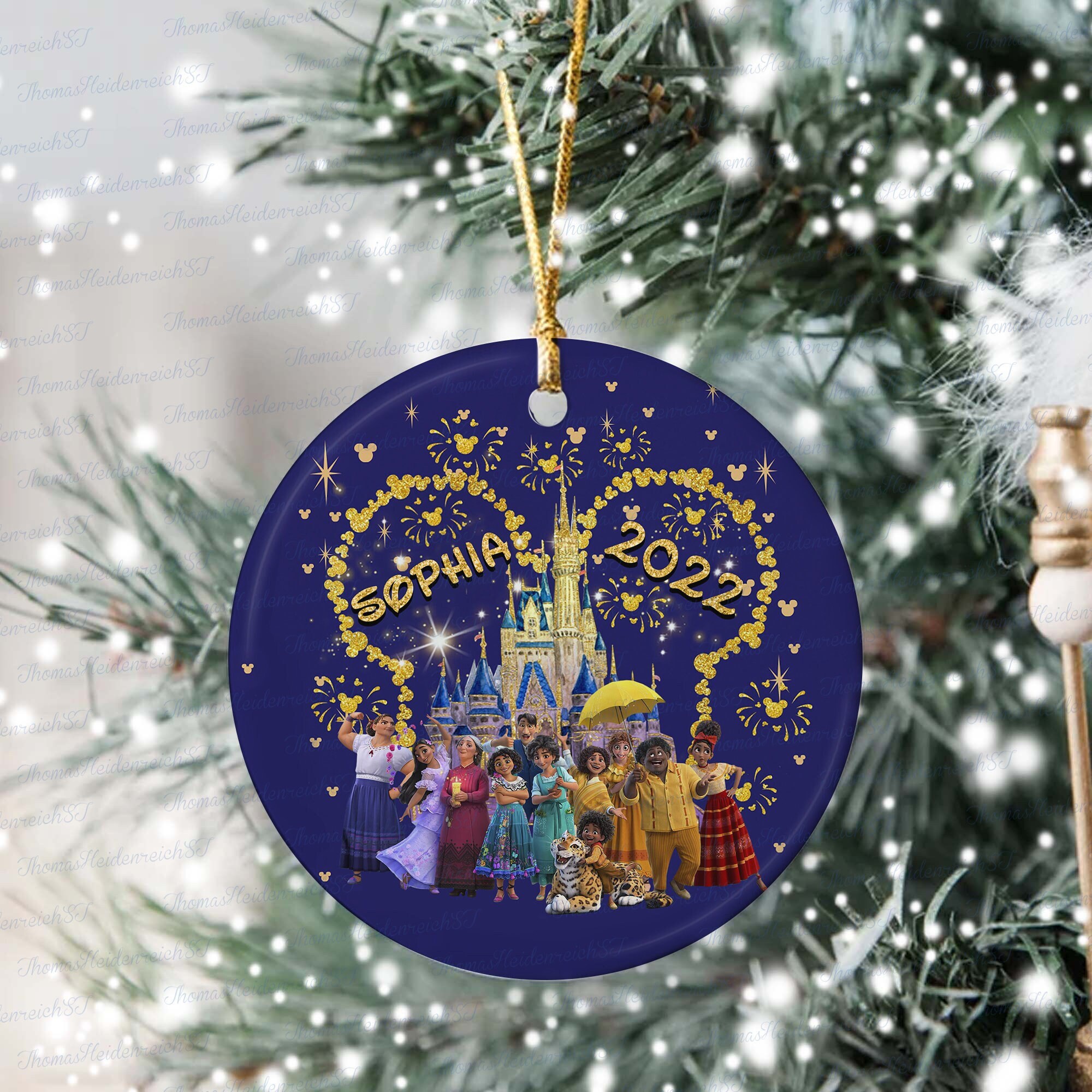 Personalized Encanto Ornament, Encanto Christmas Ornament, Magic ...