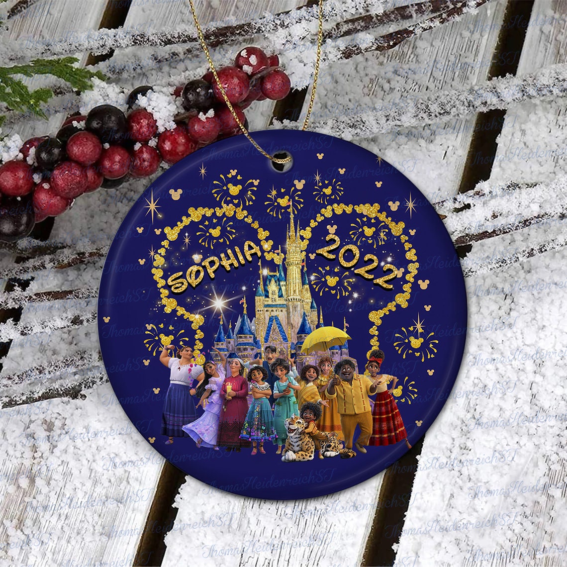Personalized Encanto Ornament, Encanto Christmas Ornament, Magic ...
