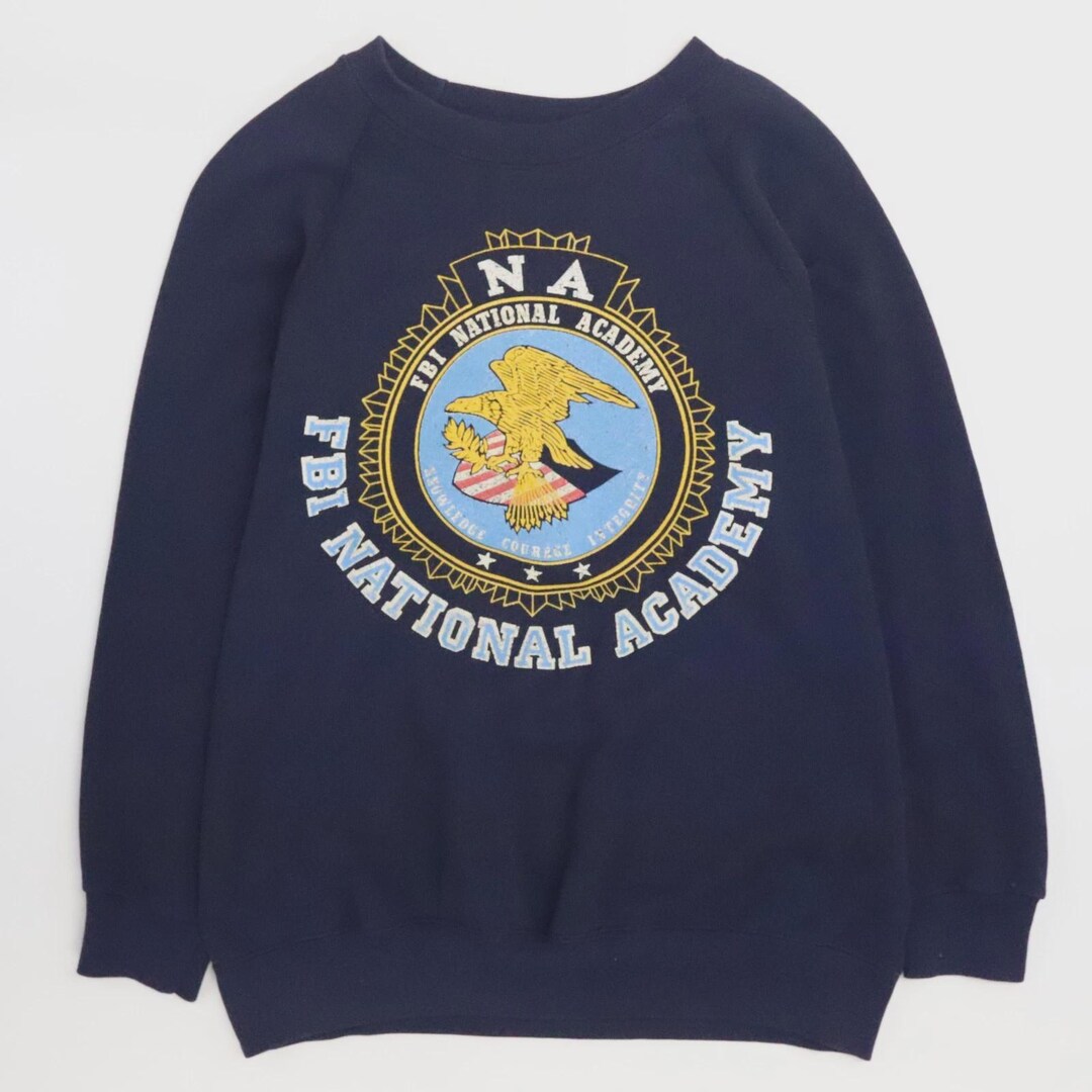 Vintage FBI National Academy Crest Crewneck Sweatshirt Size XL - Etsy