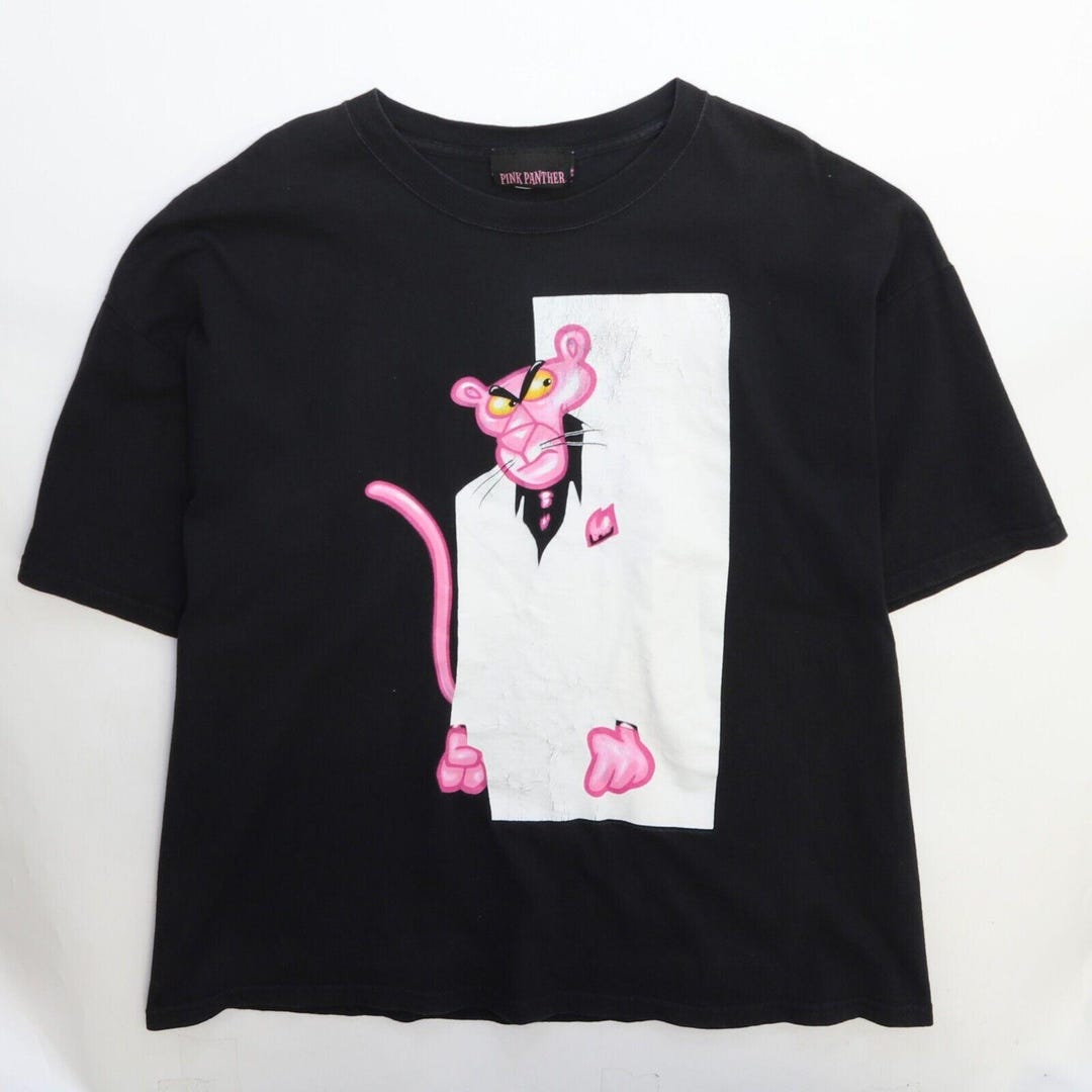 Vintage Pink Panther Scarface Parody T-shirt Size 2XL Cartoon Humor ...