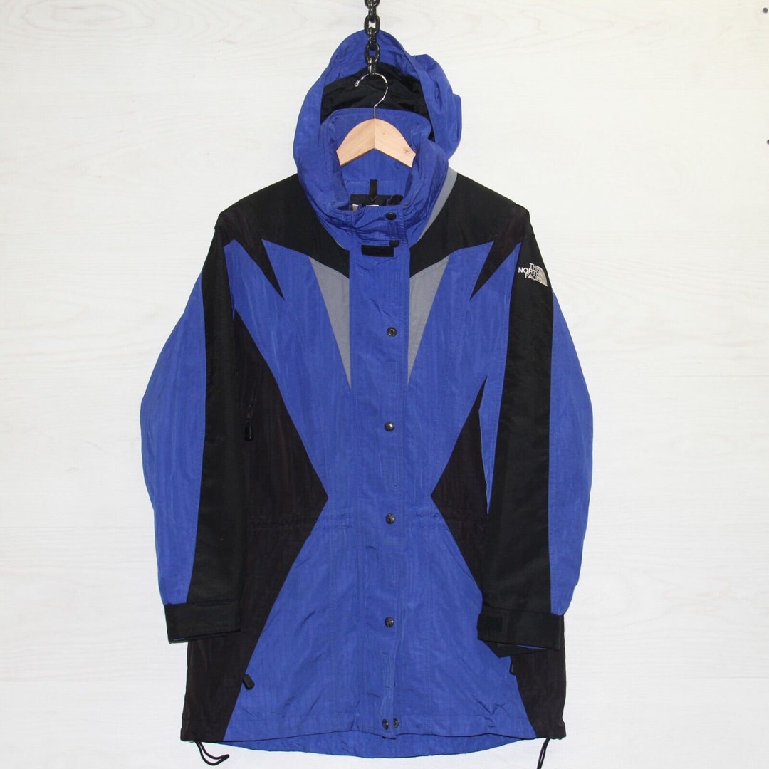 Vintage the North Face Extreme Light Ski Jacket Womens Size 14 Blue TNF ...