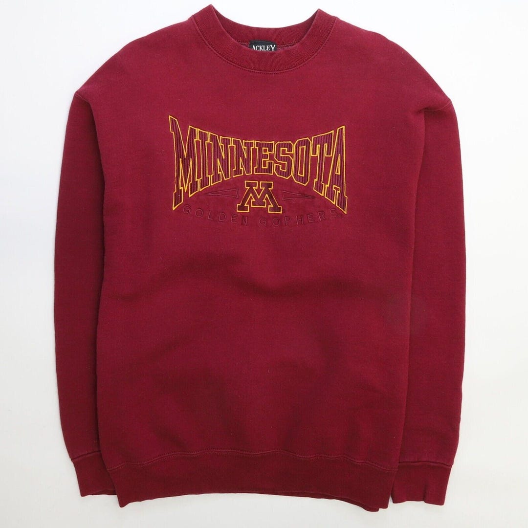 Vintage Minnesota Golden Gophers Crewneck Sweatshirt Size Large 90s ...