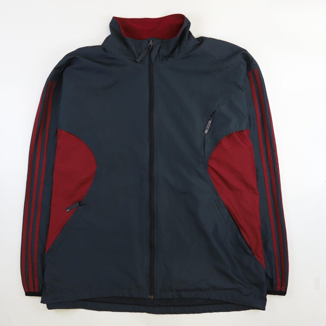 Vintage Adidas Windbreaker Light Jacket Size Large - Etsy
