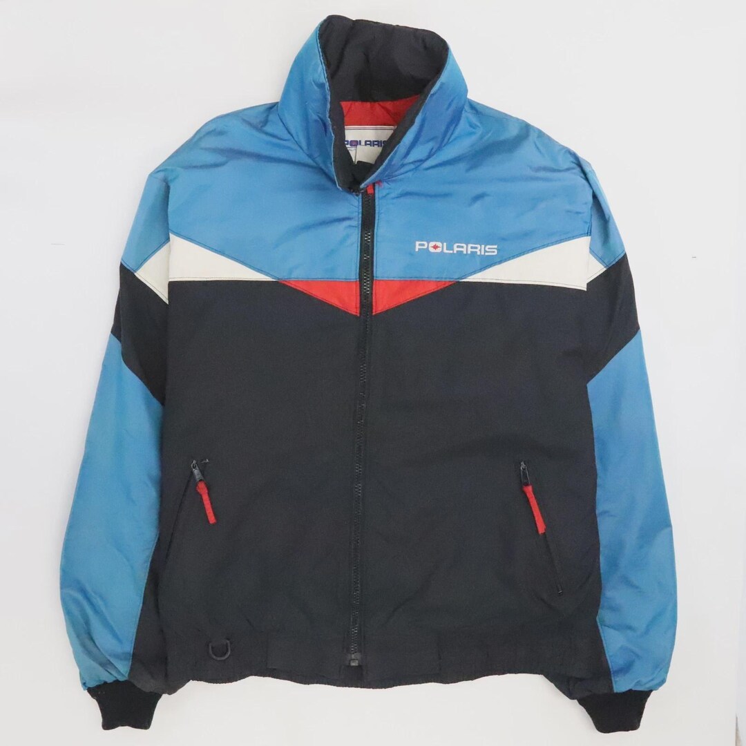 Vintage Polaris Snowmobile Racing Jacket Size XL Tall - Etsy