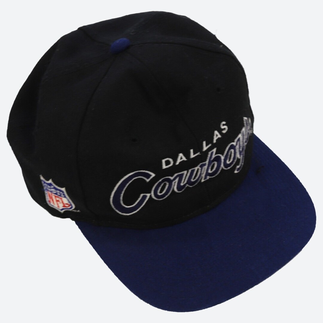 Vintage Dallas Cowboys Script Sports Specialties Snapback Hat Cap OSFA ...