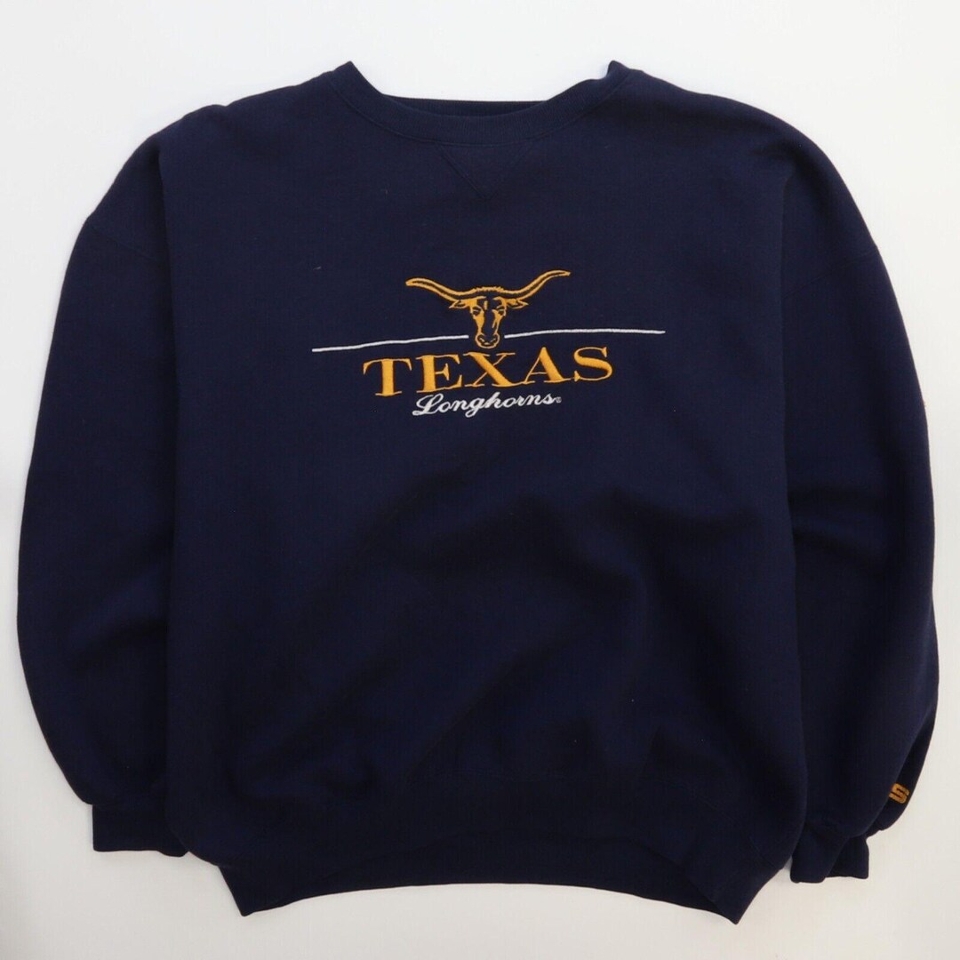 Vintage Texas Longhorns Crewneck Sweatshirt Size XL Embroidered NCAA - Etsy