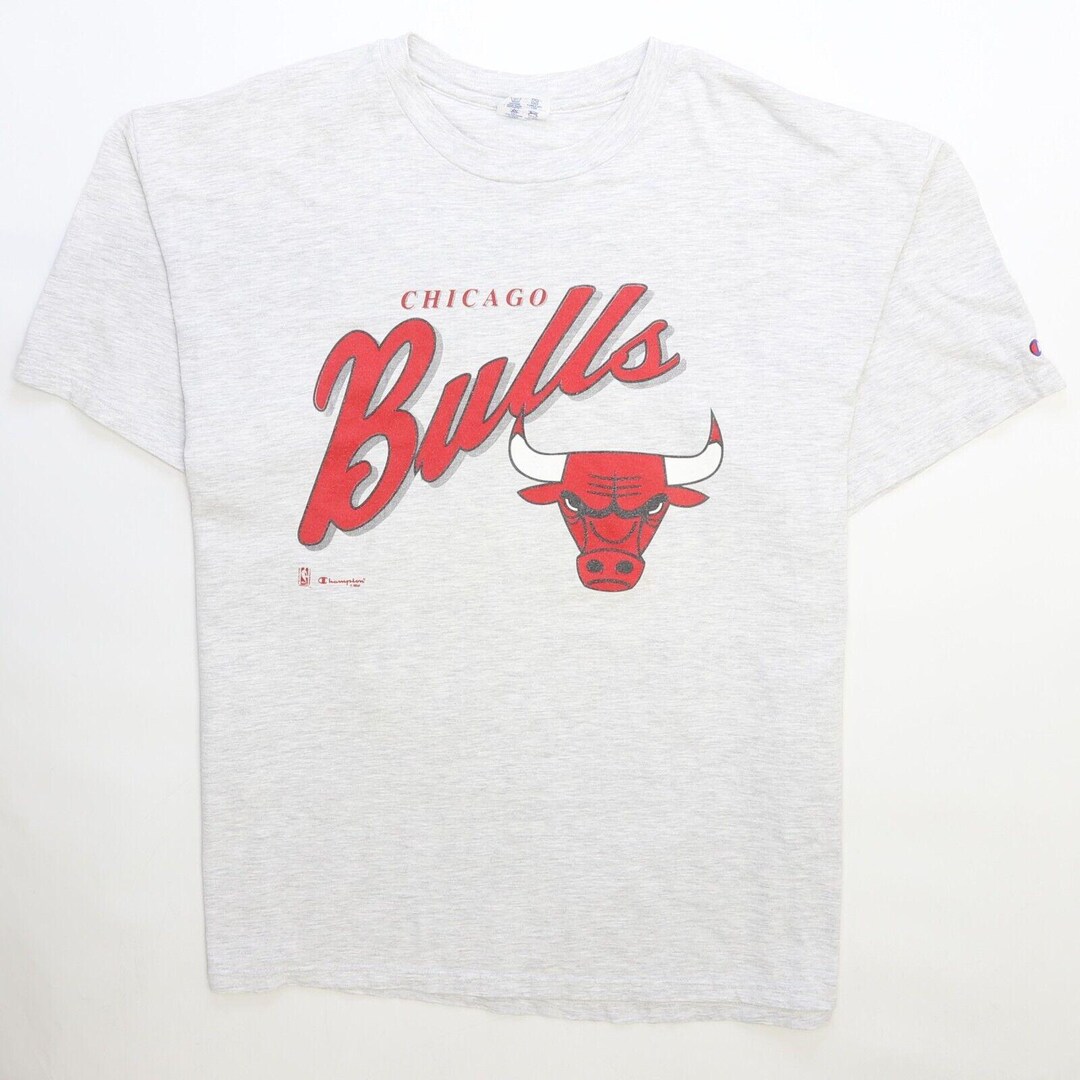 Vintage Chicago Bulls Champion T-shirt Size 2XL NBA - Etsy