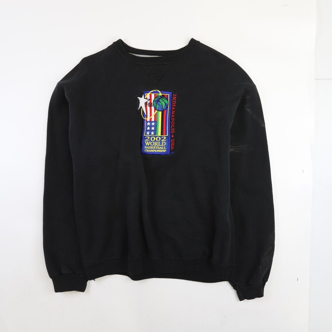 Vintage FIBA World Basketball Championship 2002 Crewneck Sweatshirt ...