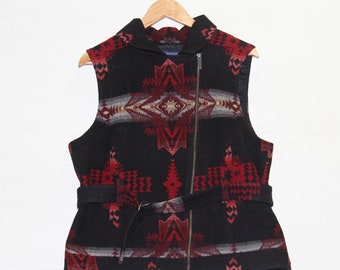 Pendleton Aztec Vest - Etsy