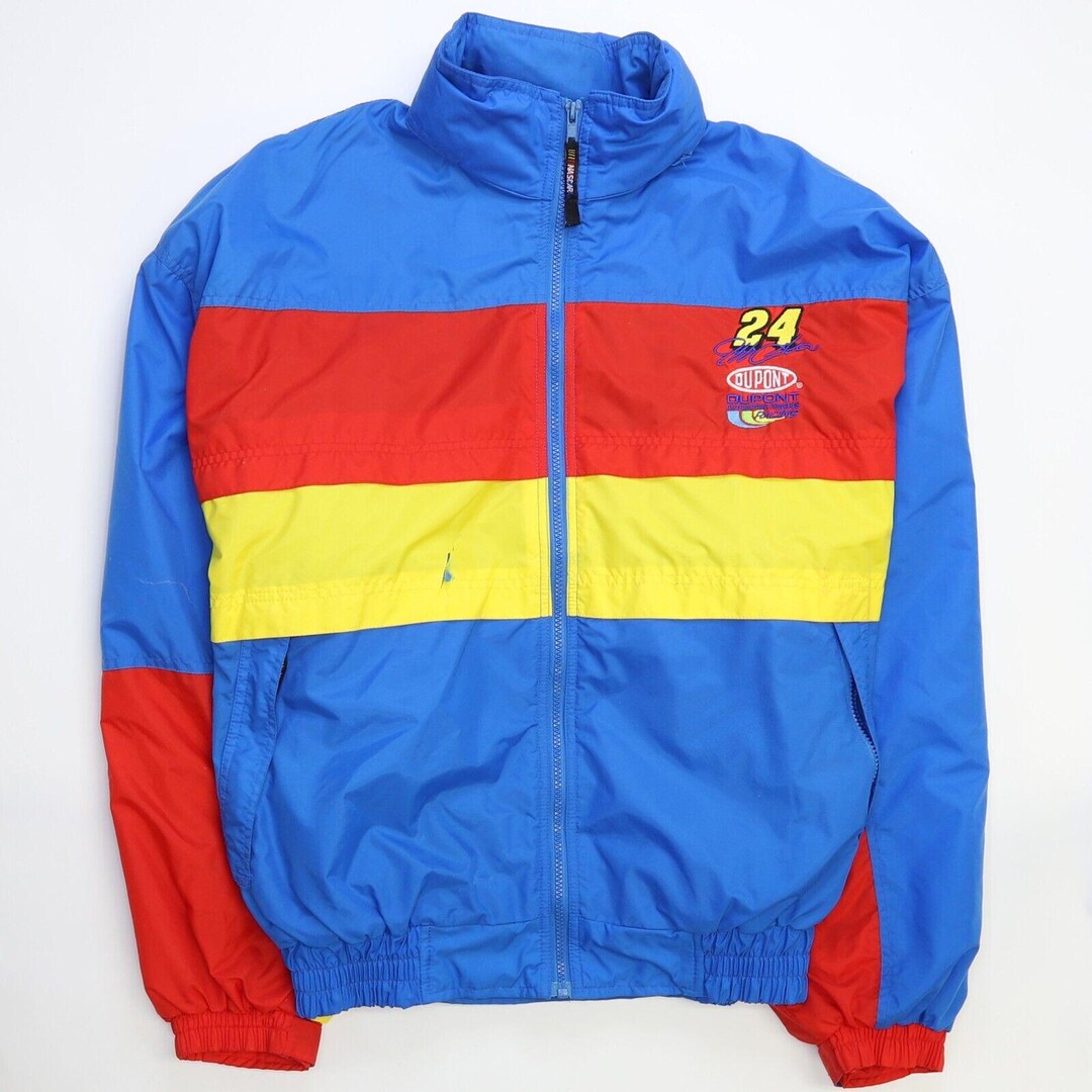 Vintage Jeff Gordon Dupont Racing Bomber Jacket Size XL - Etsy