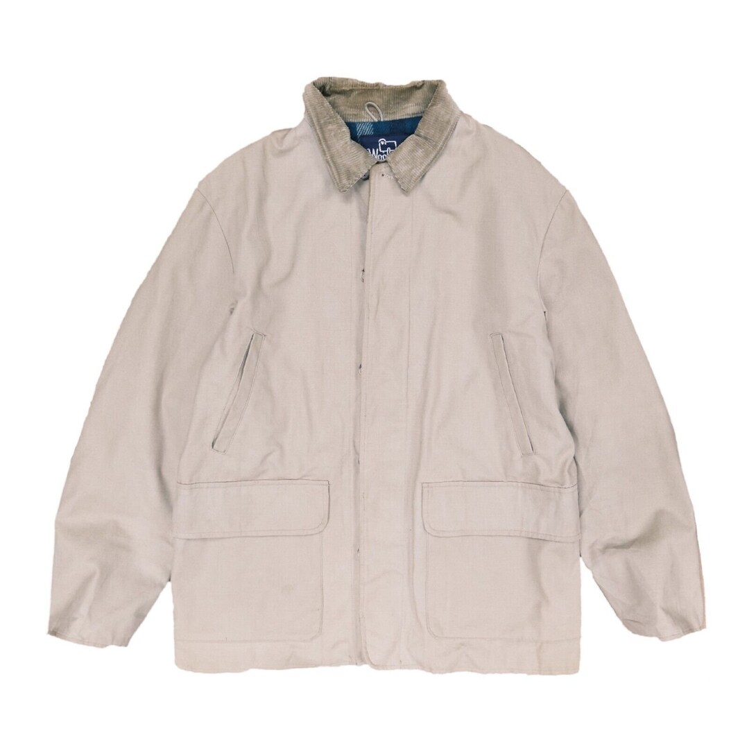 Vintage Woolrich Barn Work Coat Jacket Size XL Tan Plaid Lined 90s - Etsy