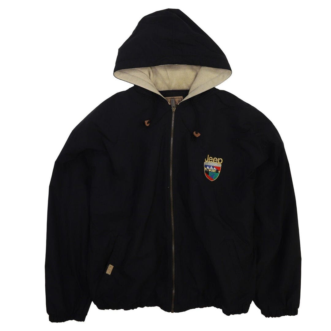 Vintage Jeep College Bomber Jacket Size XL - Etsy