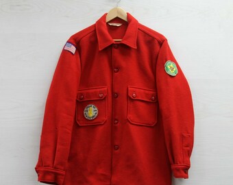 Wool Boy Scouts Jacket - Etsy