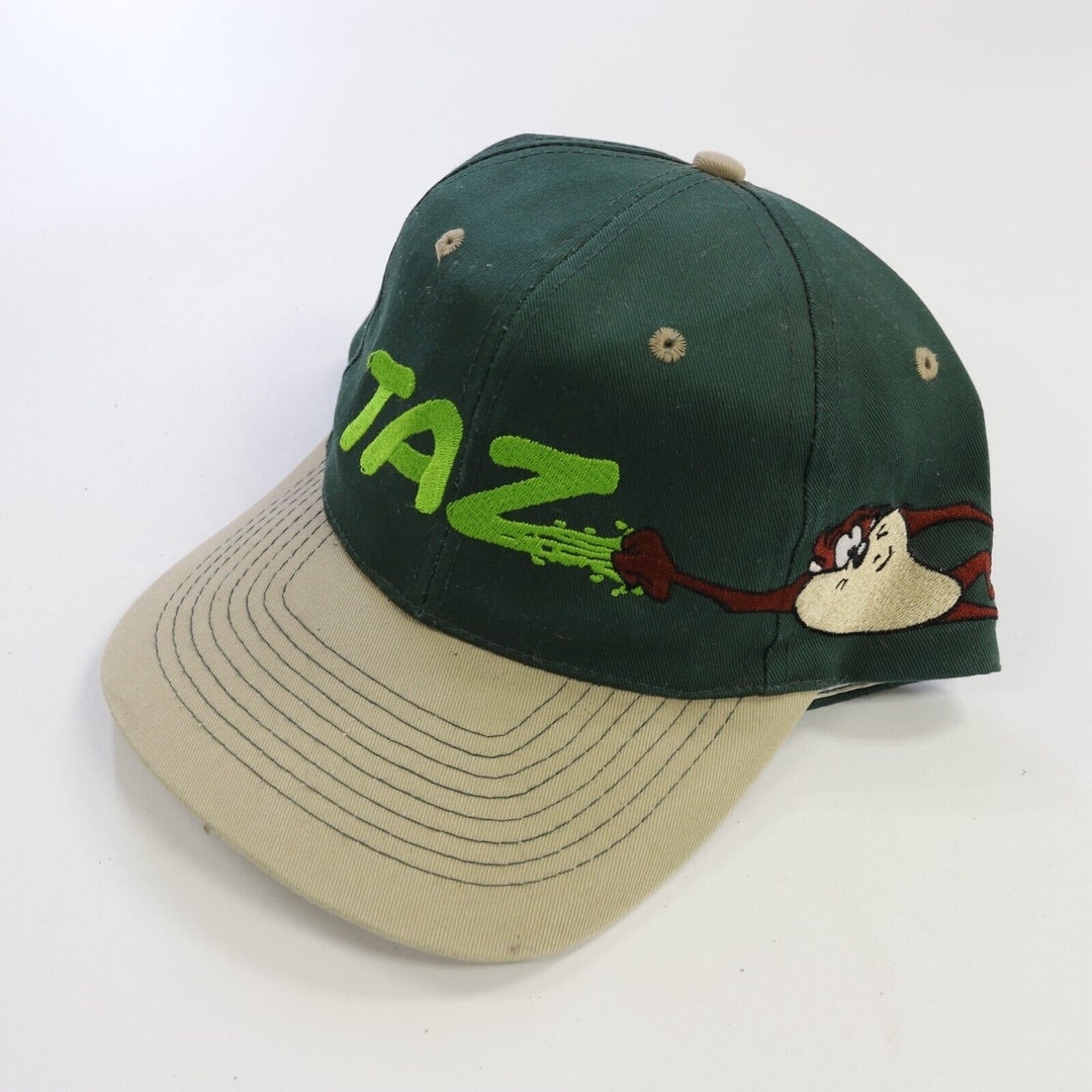 Vintage Taz Looney Tunes Snapback Hat Cap OSFA Cartoon 90s - Etsy