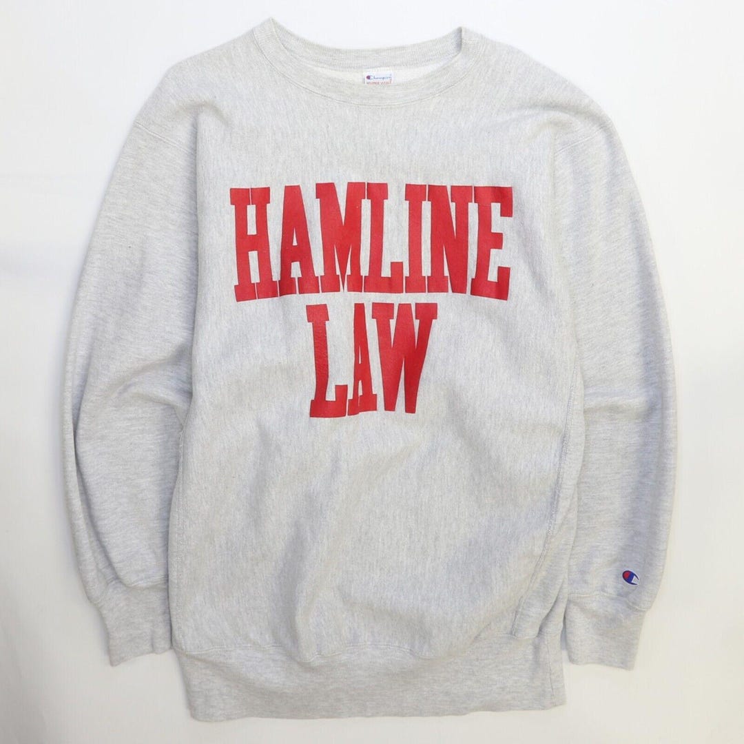 Vintage Hamline Law Champion Reverse Weave Crewneck Sweatshirt Size 2XL ...