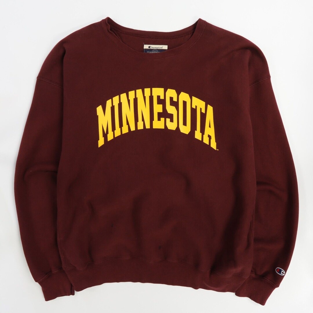 Vintage Minnesota Golden Gophers Champion Reverse Weave Sweatshirt Size ...