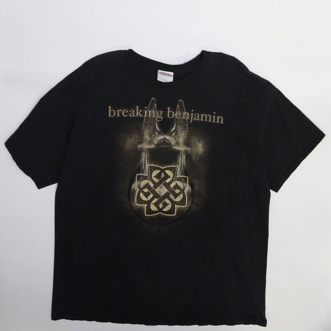 Vintage Breaking Benjamin T-shirt Size XL Band Tee - Etsy