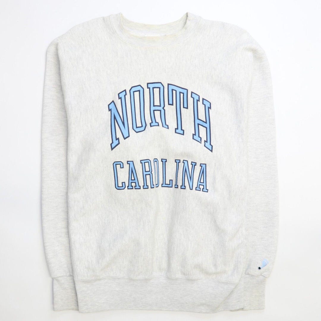 Vintage North Carolina Tar Heels Crewneck Sweatshirt Size XL 90s UNC ...