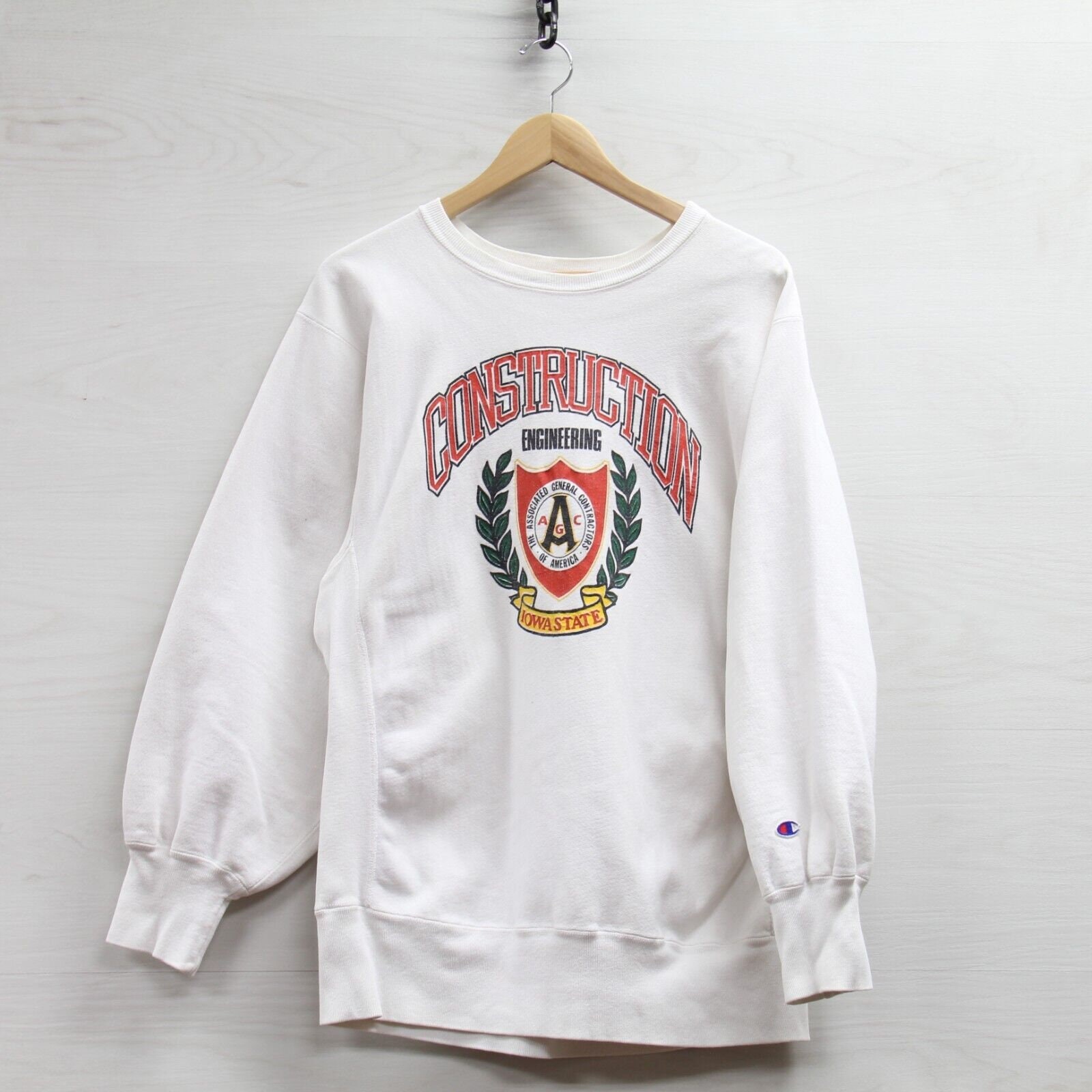 Iowa State Construction Engineering Champion Reverse Weave - Etsy