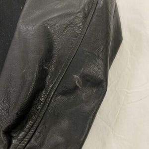 Vintage UFCW Union Leather Wool Varsity Jacket Size XL Embroidered - Etsy